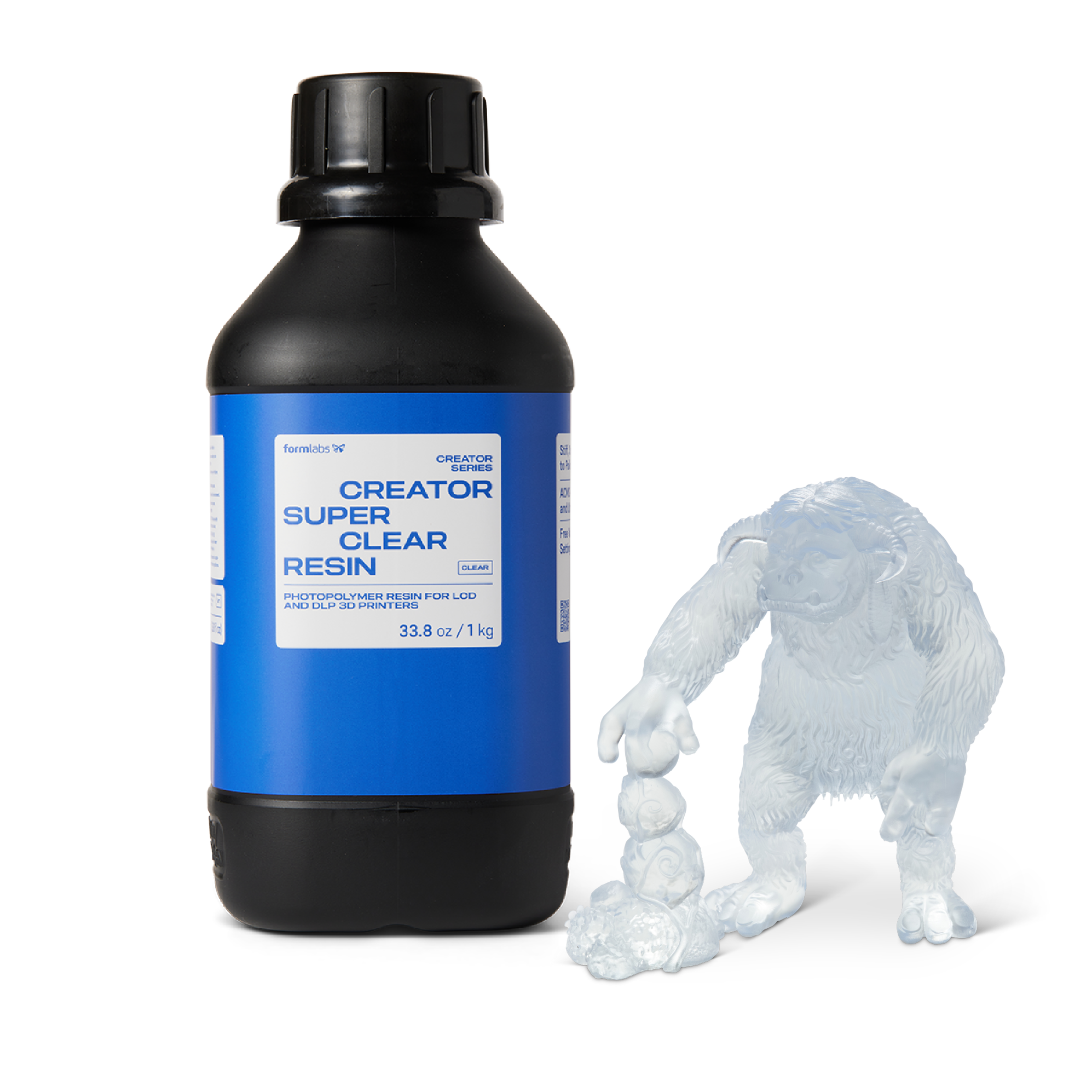 Creator Super Clear Resin — Formlabs Creator Series