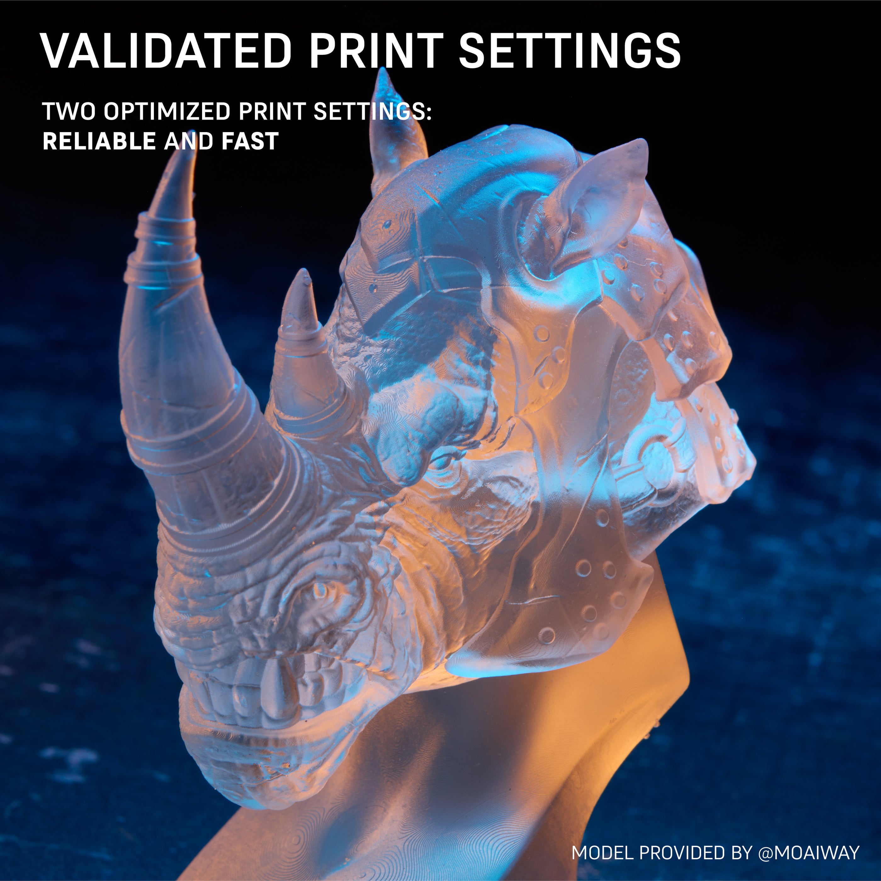 Creator Super Clear Resin — Formlabs Creator Series